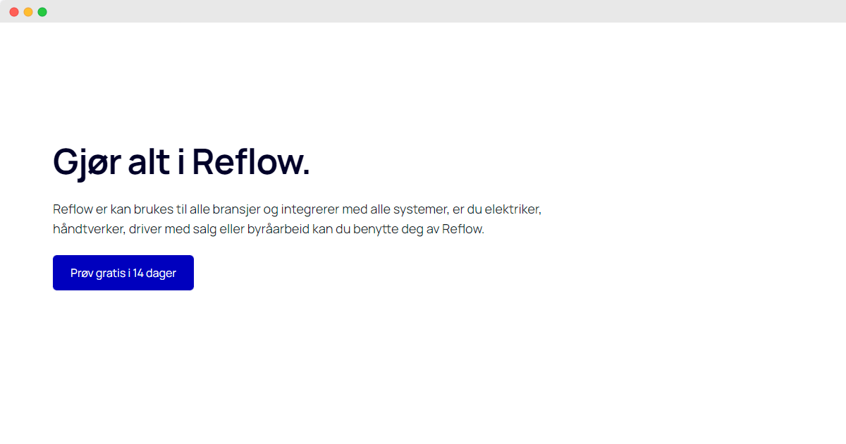 EFO/NELFO 4.0 - Prisfilformat - Reflow
